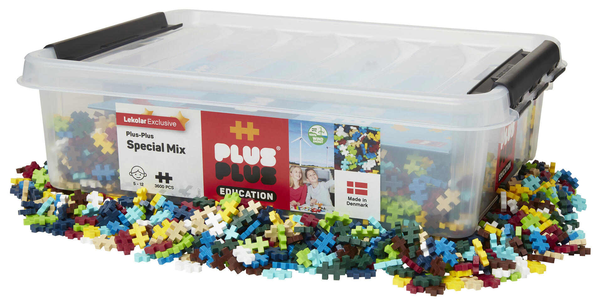 PLUS-PLUS palikat, mix, 3600 kpl - Lekolar Suomi