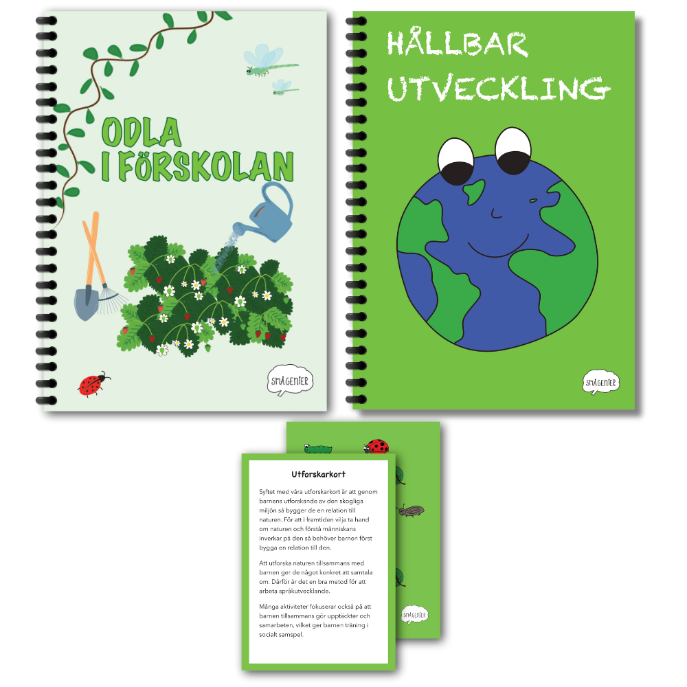 Små Genier - Gröna paketet - Lekolar Suomi