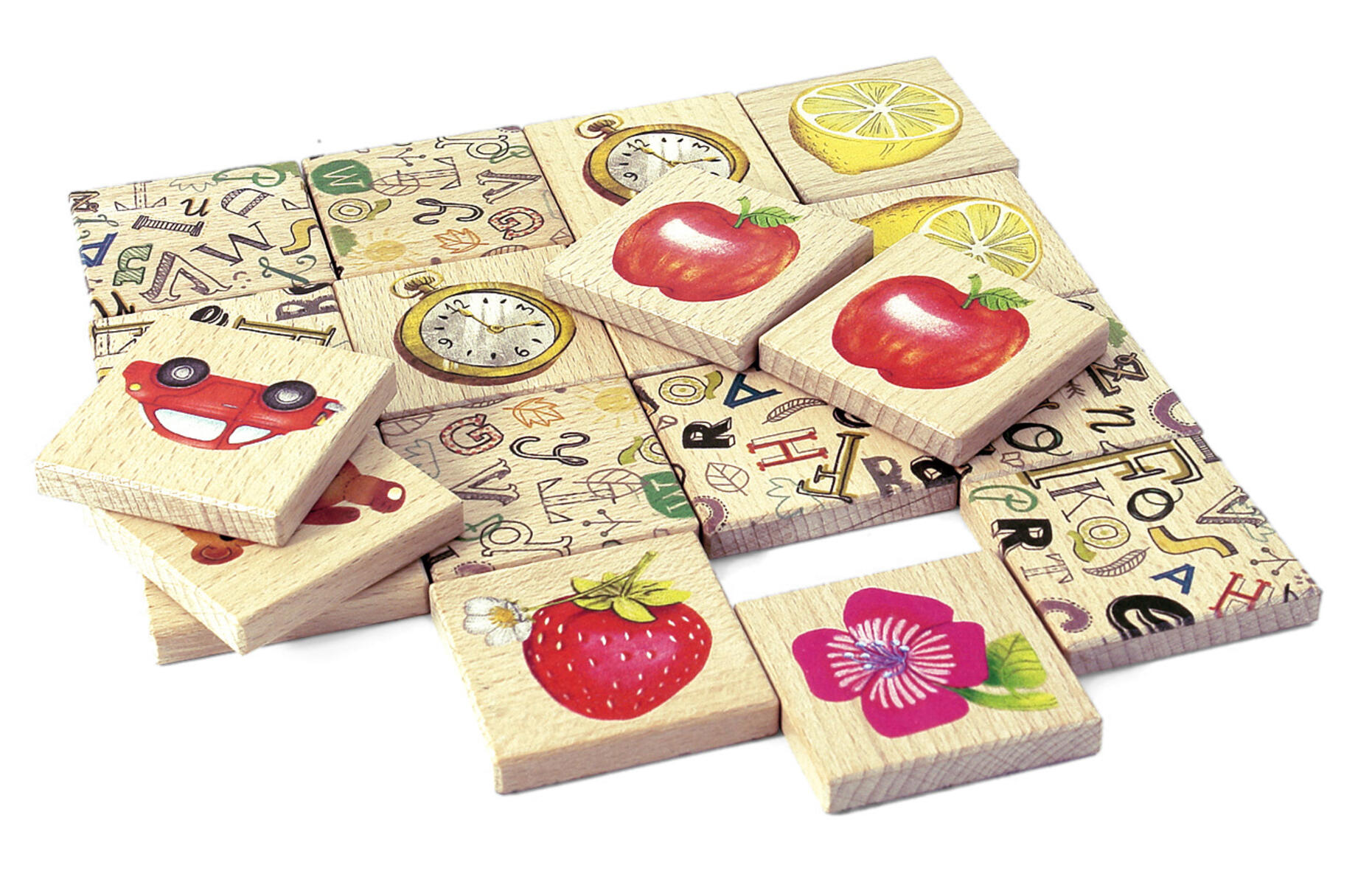 Puinen muistipeli laatikossa - Lekolar Suomi